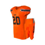 American Football Uniform NFL in Orange | Saitama Sportswear