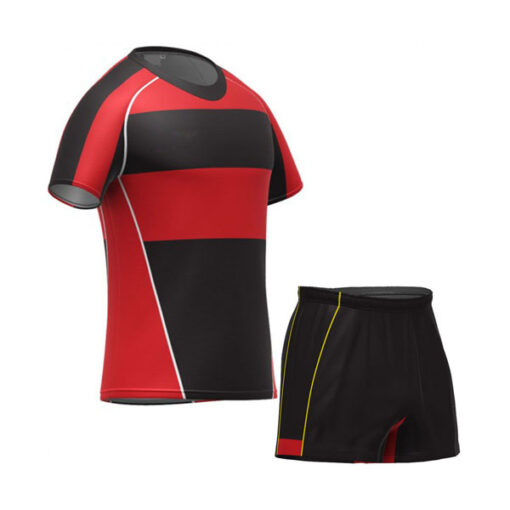 Rugby Uniform Blue & Red - Saitama Sportswear