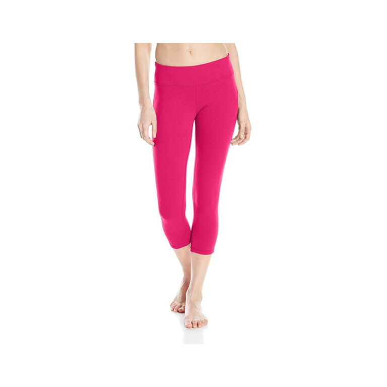 High-waisted Pink Capri Pants Womens | Saitama Sportswear